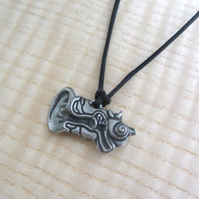 Human Ear Anatomy Necklace | Etsy