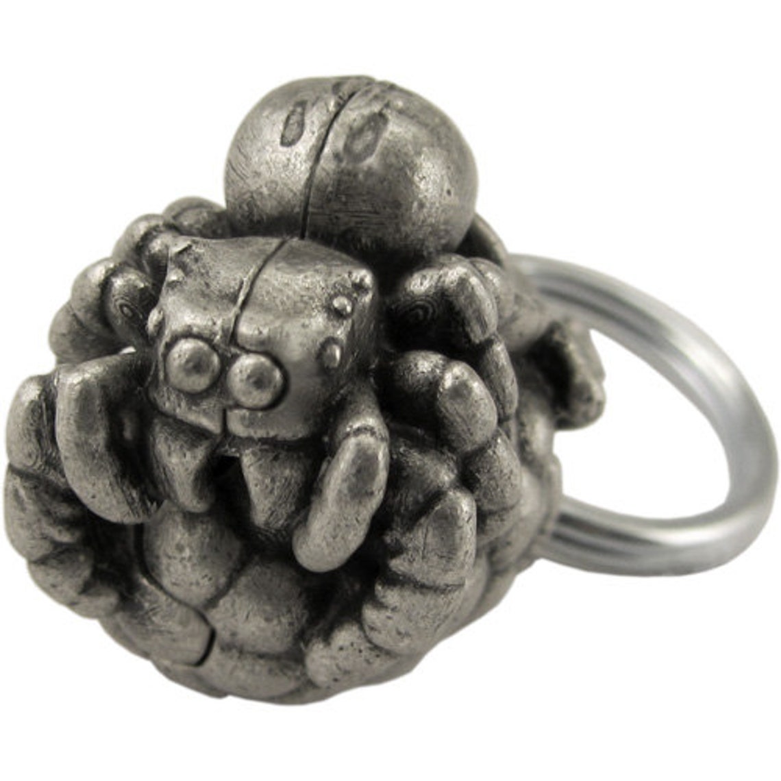 Jumping Spider Keychain - Spider Anatomy, Articulating Arachnid ...