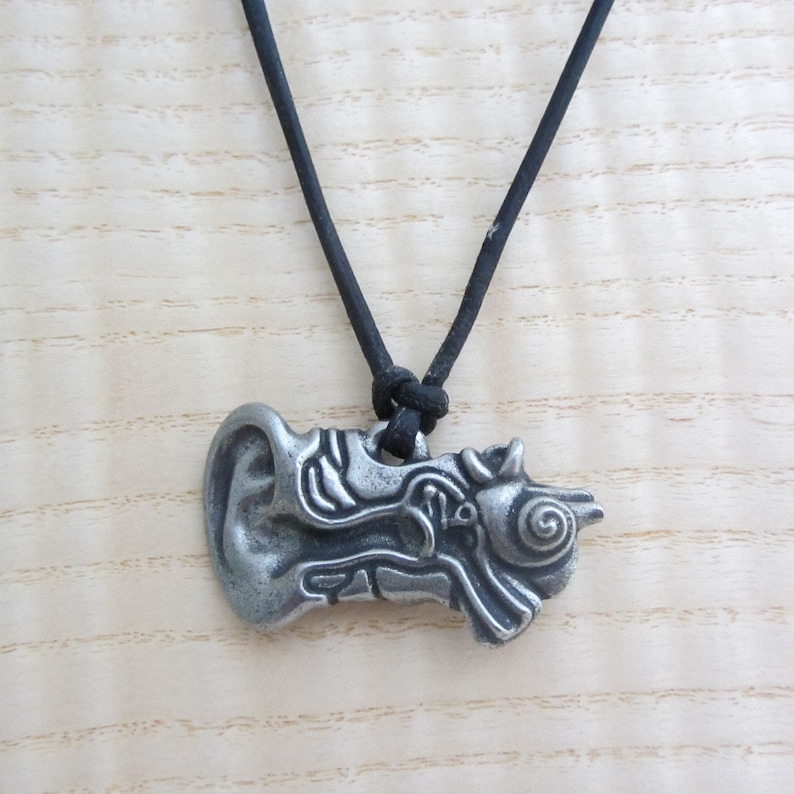 Human Ear Anatomy Necklace | Etsy