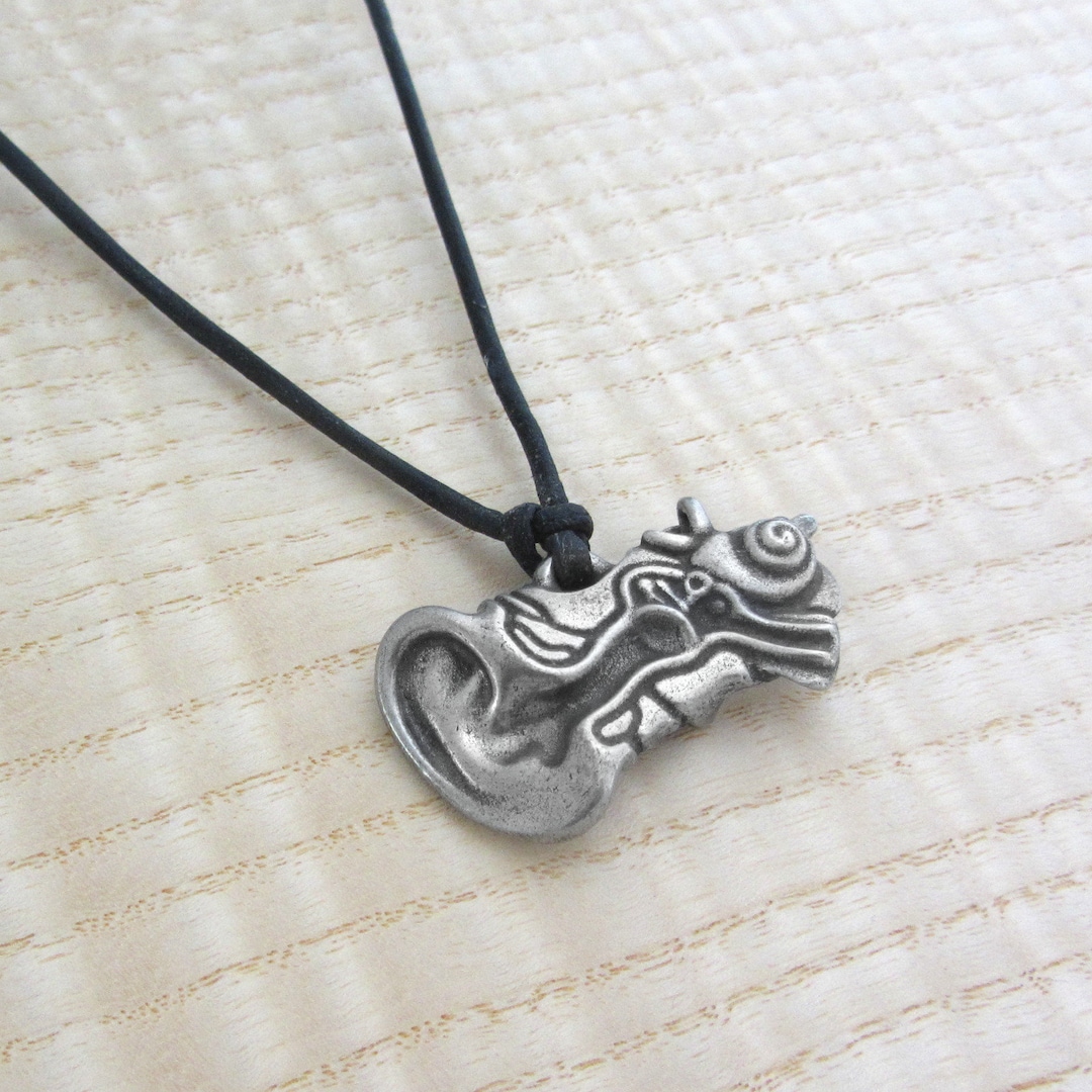 Human Ear Anatomy Necklace - Etsy