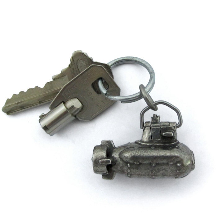 Submarine Keychain - Etsy
