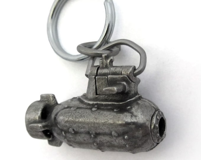 Submarine Keychain - Etsy