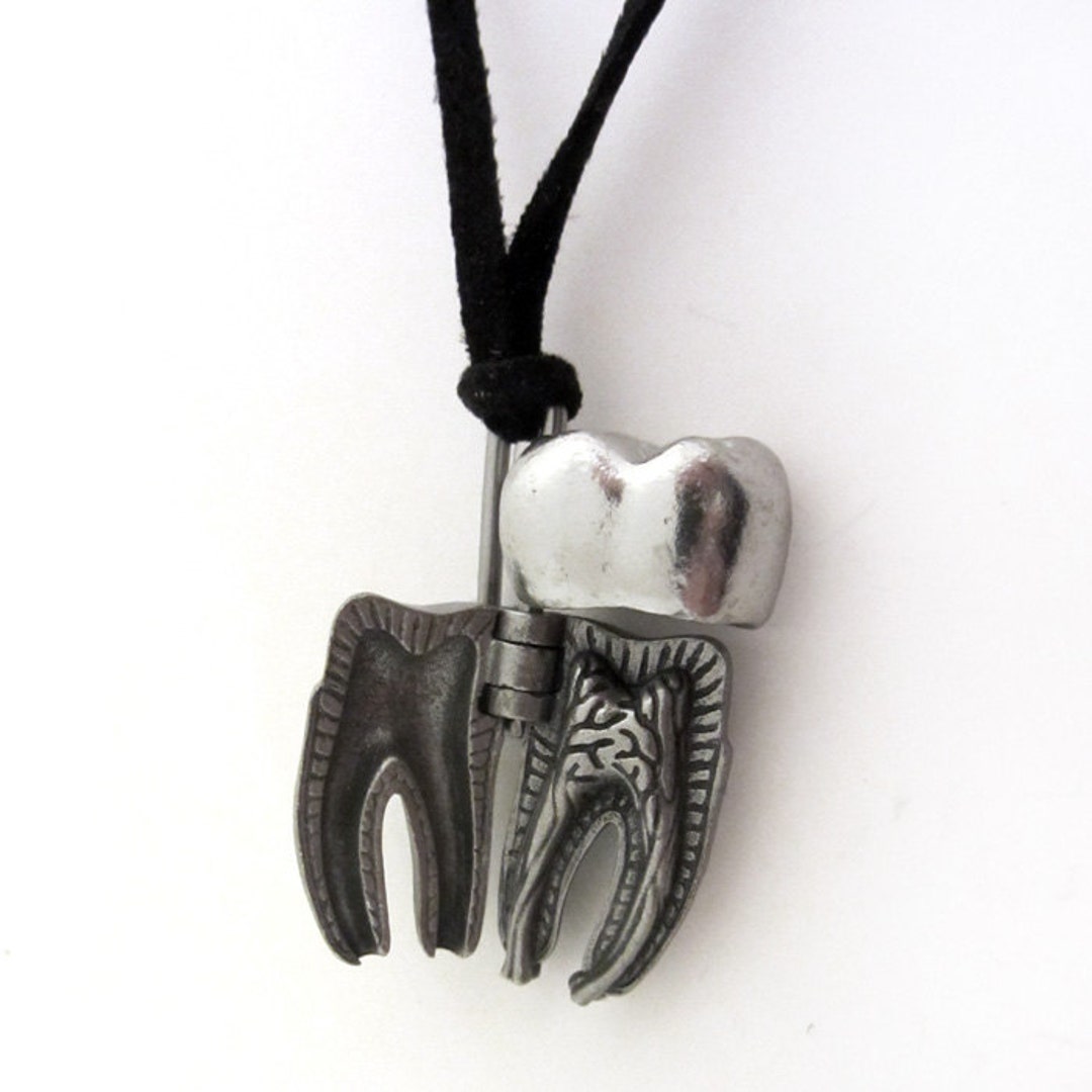 Human Tooth Necklace, Human Tooth Pendant, Tooth Jewelry - Etsy