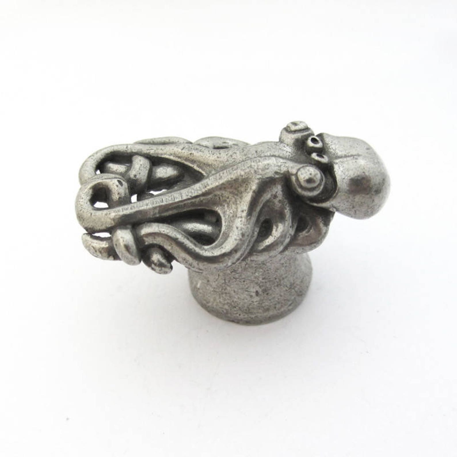Octopus Drawer Pull - Cephalopod, Cabinet Knob, Octopus Hardware - Etsy