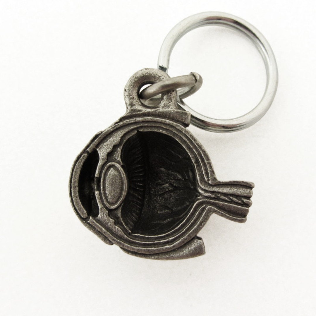 Human Eye Keychain Optometry Keychain Human Anatomy Gift - Etsy