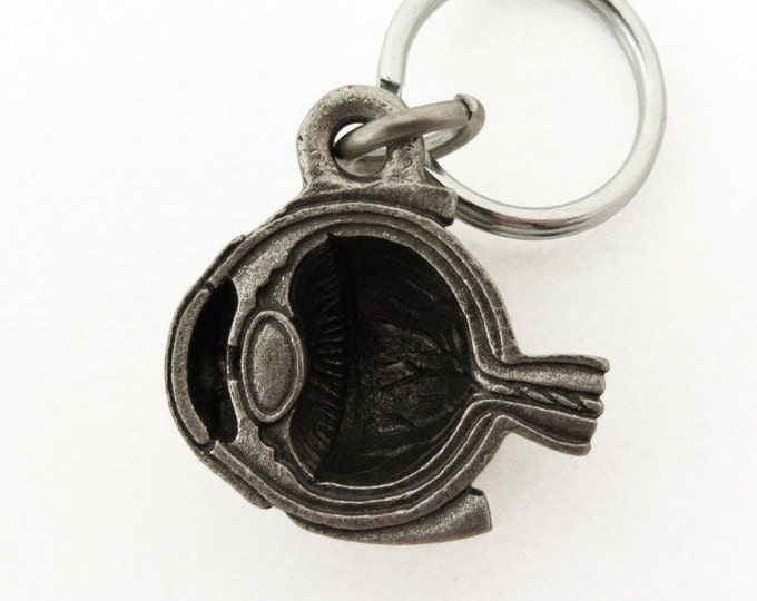 Human Eye Keychain - Optometry Keychain, Human Anatomy Gift ...