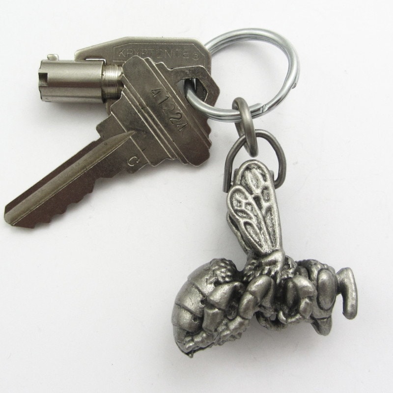 Anatomical Honey Bee Keychain Beekeeping Bee Keeping Apis | Etsy