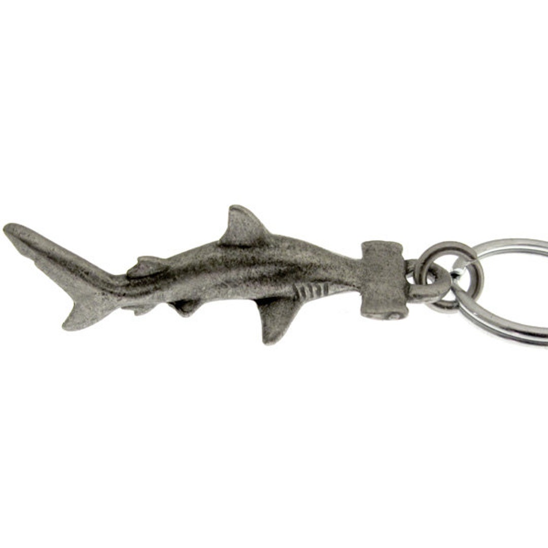 Hammerhead Shark Keychain - Scuba Diving Keychain - Etsy