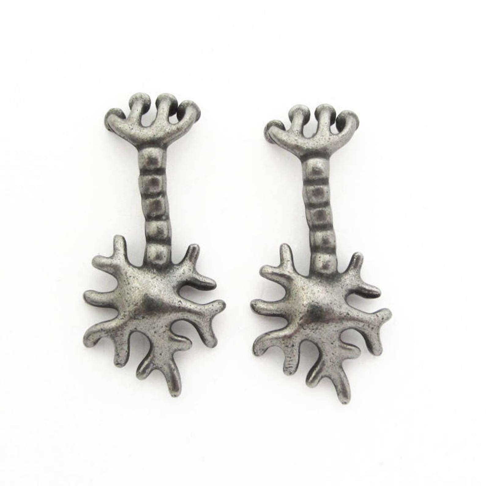 Neuron Earrings - Neurobiology, Psychology, Cell Biology, Neurology ...