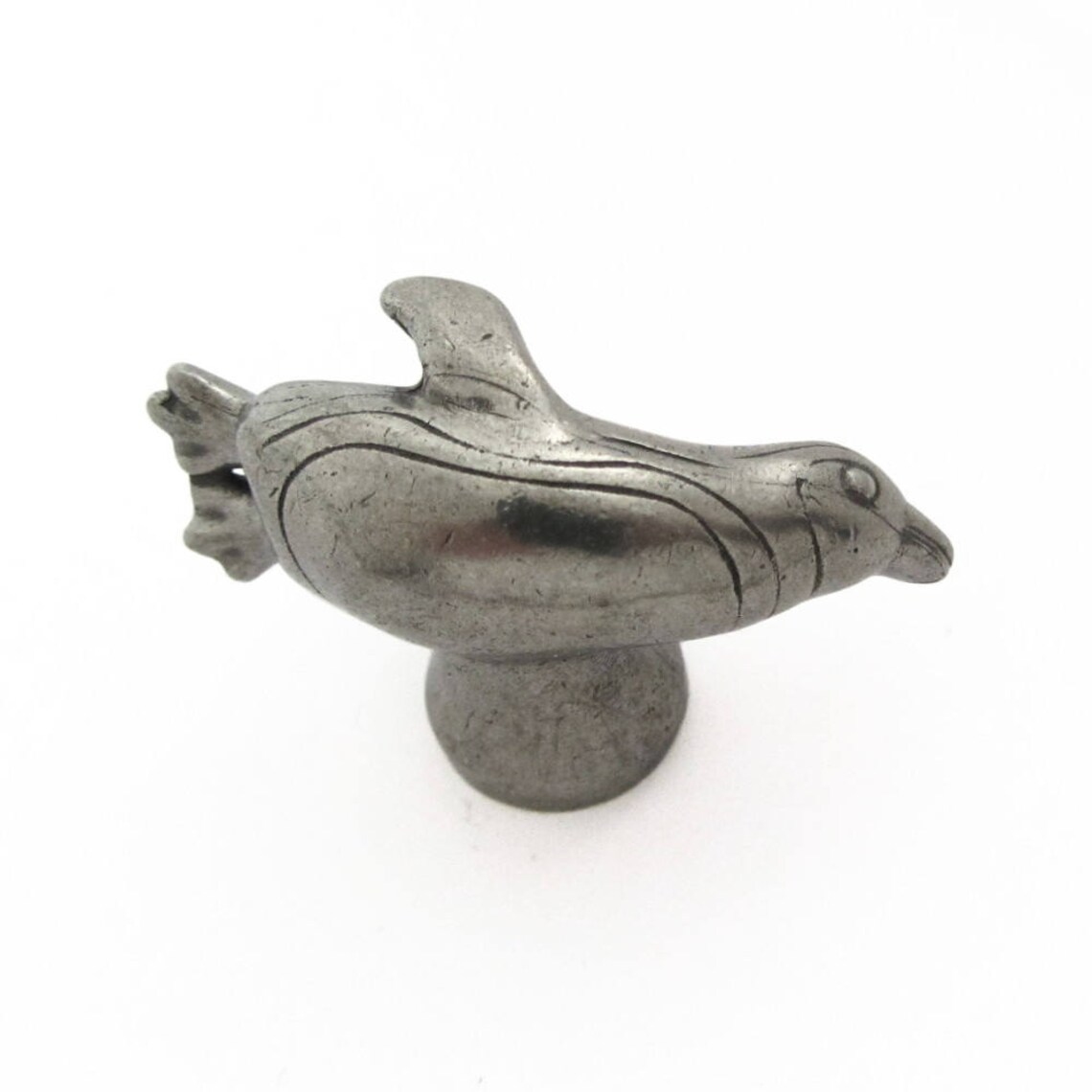 Penguin Drawer Pull - Right Facing, Penguin Cabinet Knob - Etsy