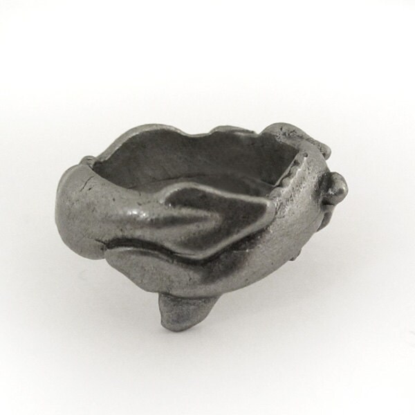 Squid and Whale Ring - Sperm Whale Ring, Giant Squid Ring, Cephalopod ...