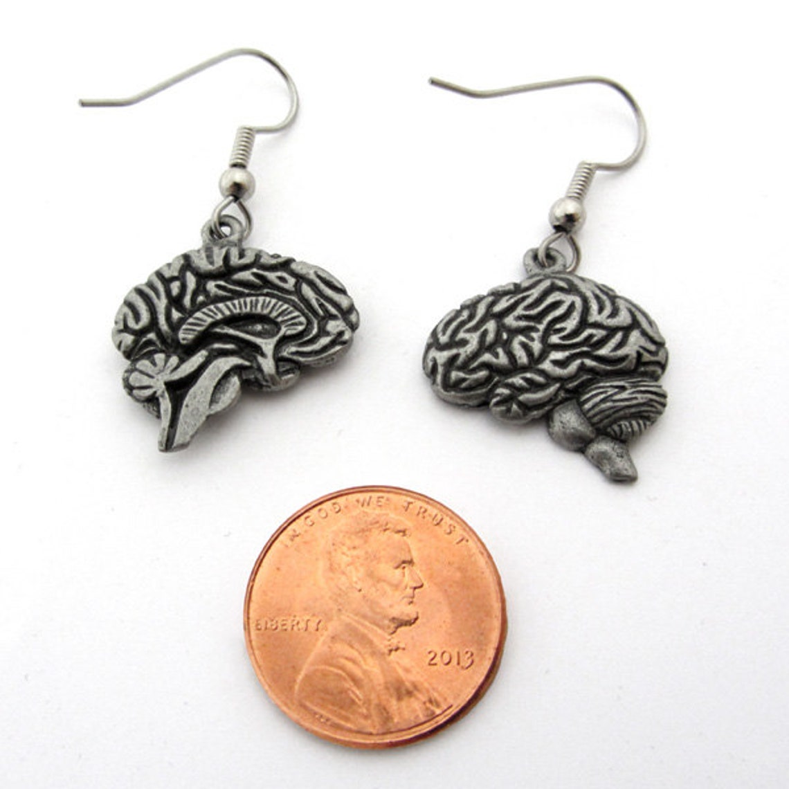 Human Brain Earrings - Neurology Jewelry - Etsy