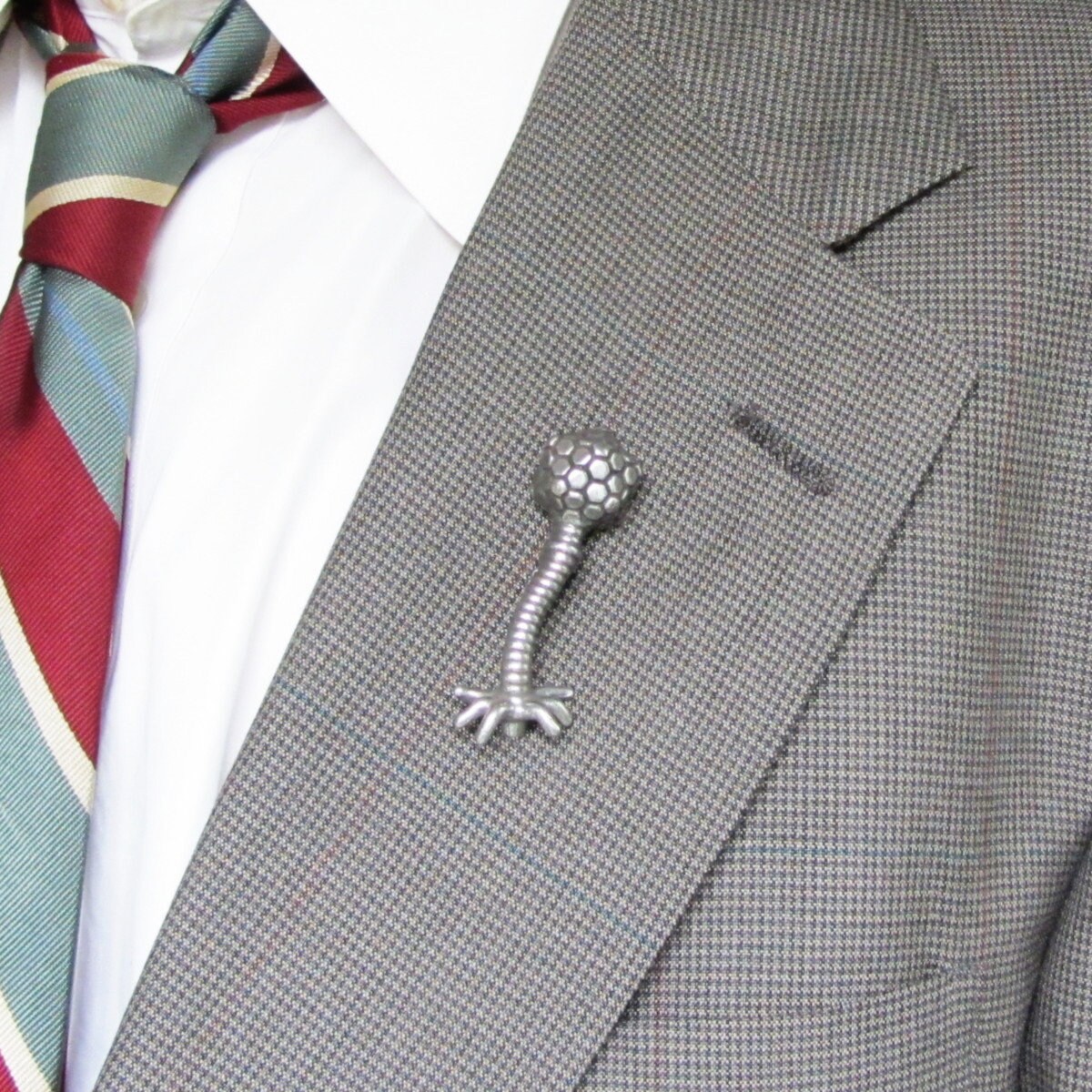 T1 Bacteriophage Pin Phage T1 Lapel Pin Virus Brooch | Etsy