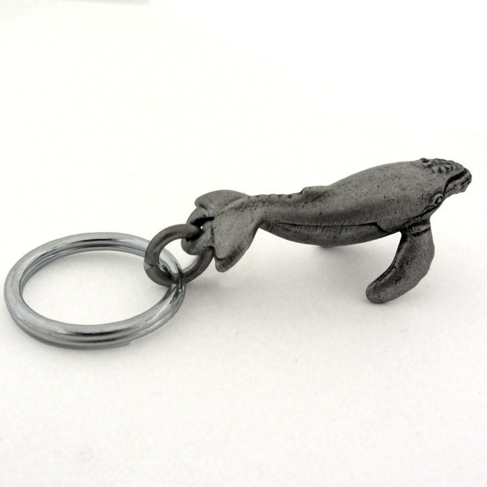 Humpback Whale Keychain And/or Zipper Pull Cetacean Marine | Etsy