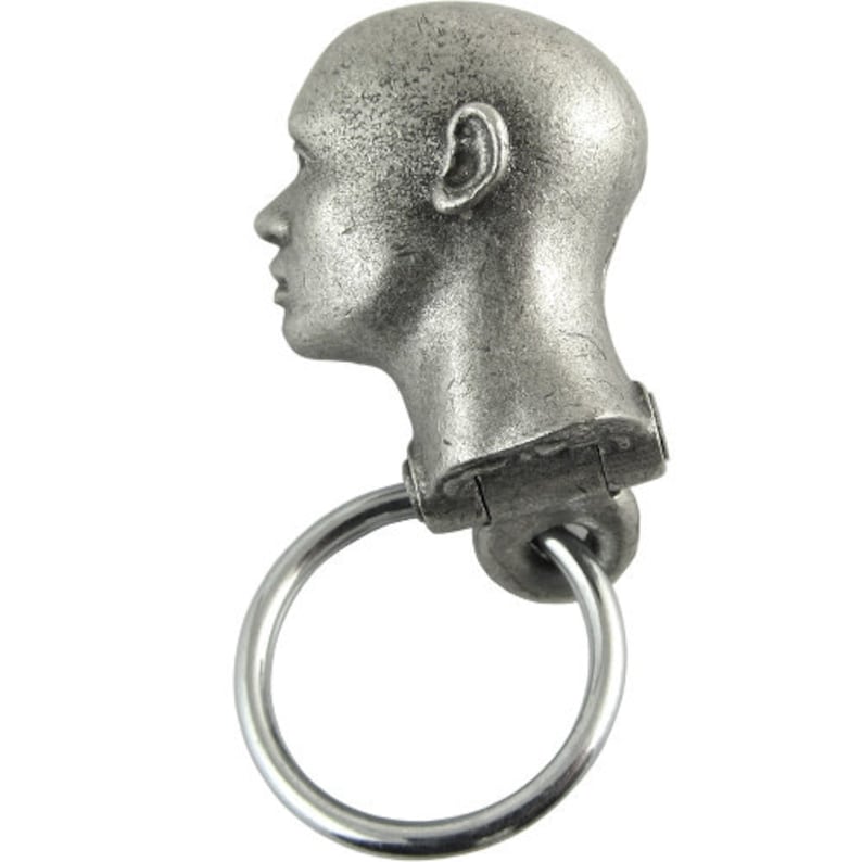 Anatomical Human Head Keychain Human Anatomy Keychain - Etsy