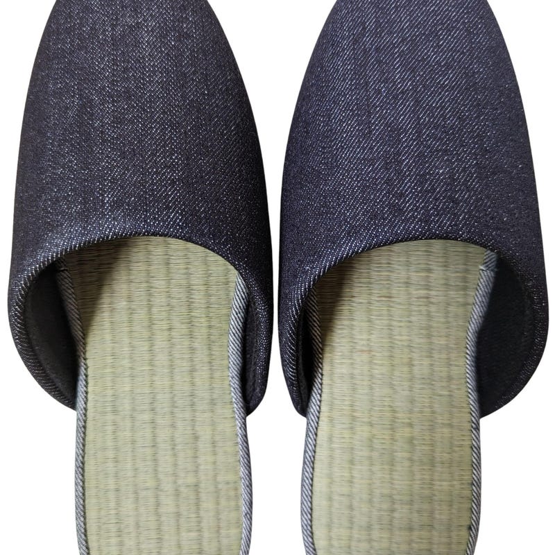 Denim Slippers - Etsy