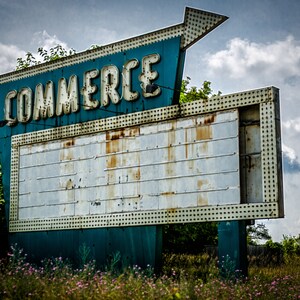 Commerce Drive-in Sign - Etsy