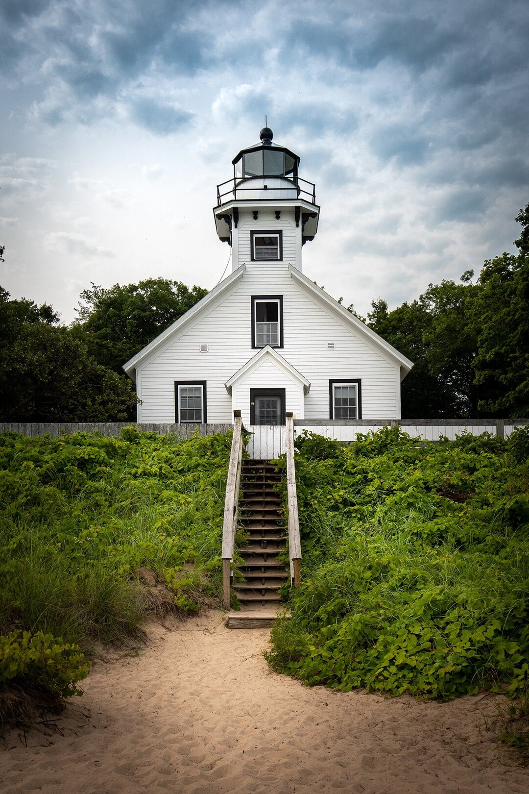 Old Mission Lighthouse in Michigan Traverse City - Etsy