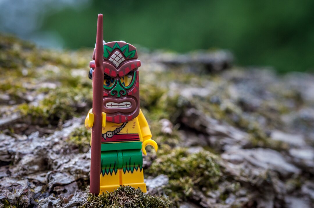 Toy Figure Polynesian Tiki Warrior - Etsy