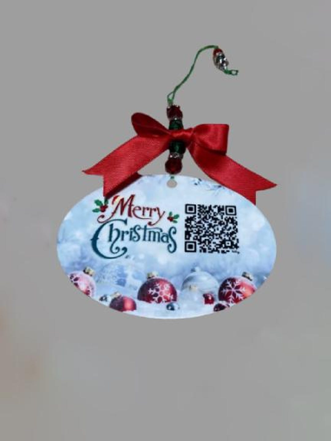 RICK ROLL - Ornament - Merry Christmas Ornament QR Code Rick Astley ...