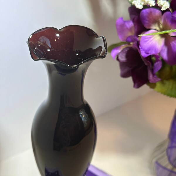 Deep Purple Glass - Etsy