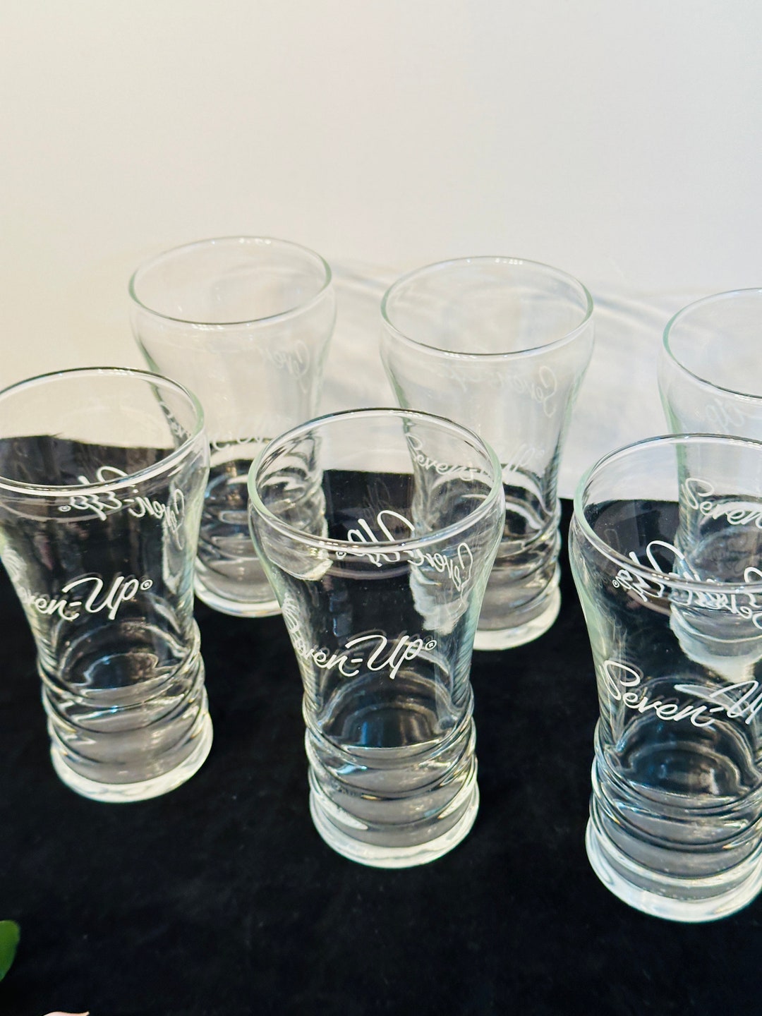 Seven up Collectible Drinking Glasses Fresh up With 7-up Novelty ...