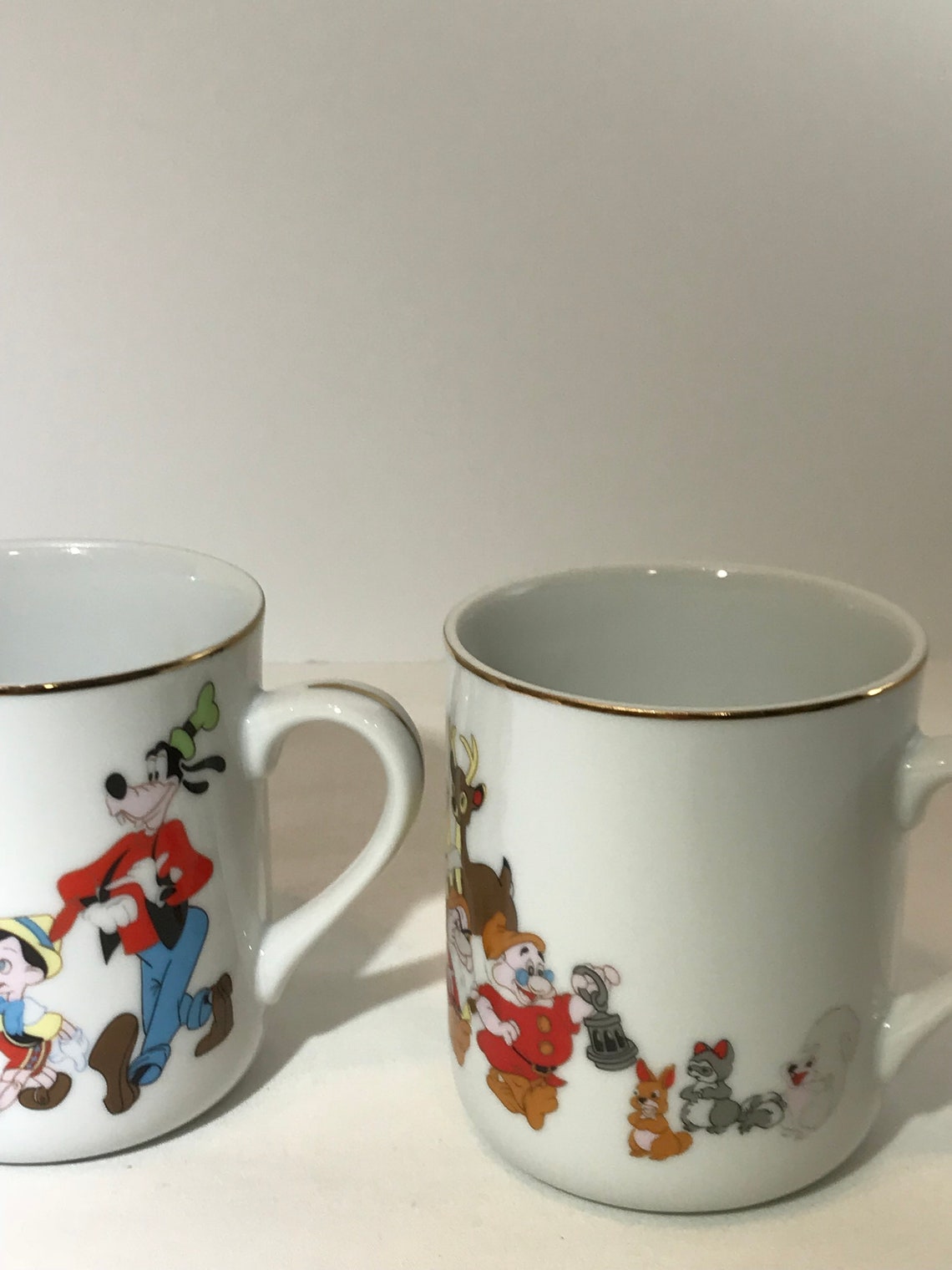 Vintage Mugs With Popular Characters Mugs for the Kid in All - Etsy