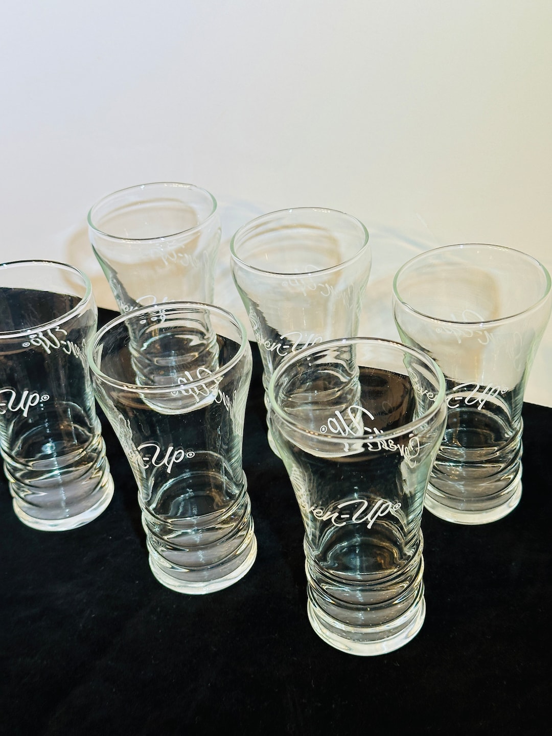 Seven up Collectible Drinking Glasses Fresh up With 7-up Novelty ...