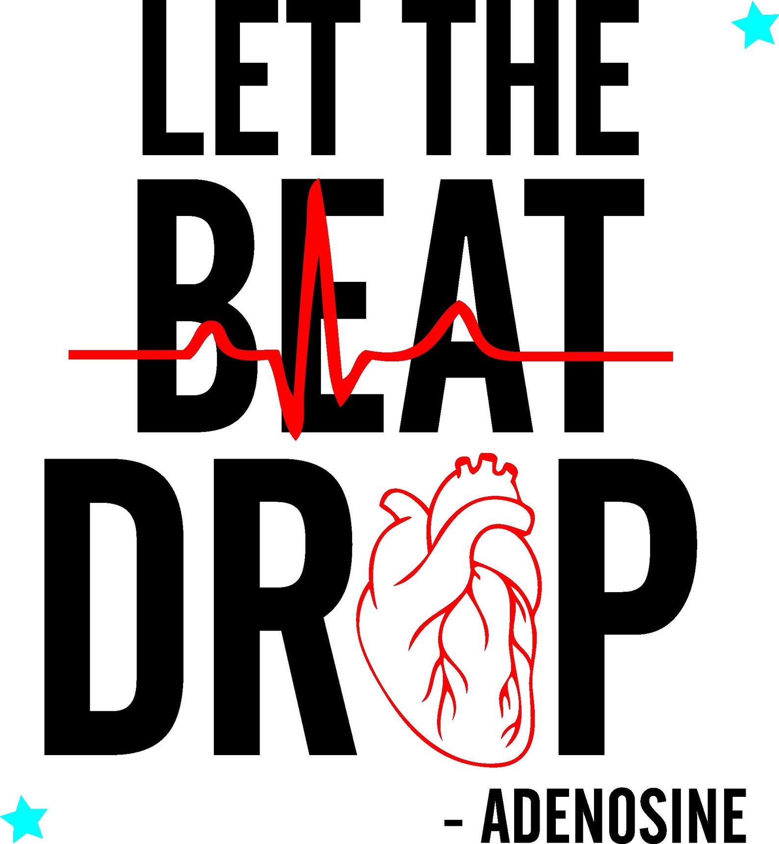 SVG File - Let Beat Drop - Adenosine - Etsy