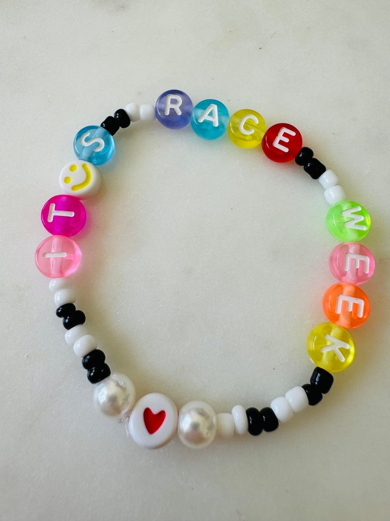 Its Race Week Formula 1 Bracelet Beaded Bracelet RAWE CEEK Colorful F1 ...