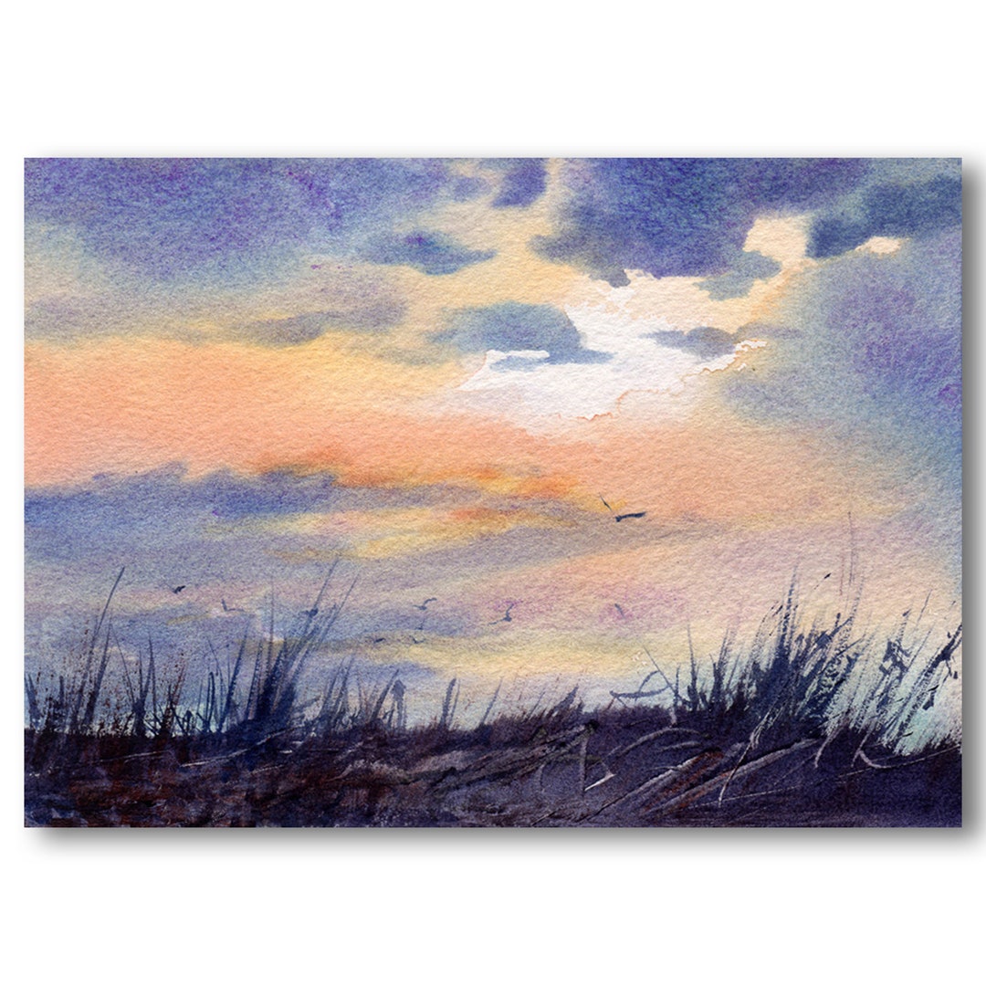 A Fond Farewell PRINT of a Watercolor Painting by Linda Henry Available ...