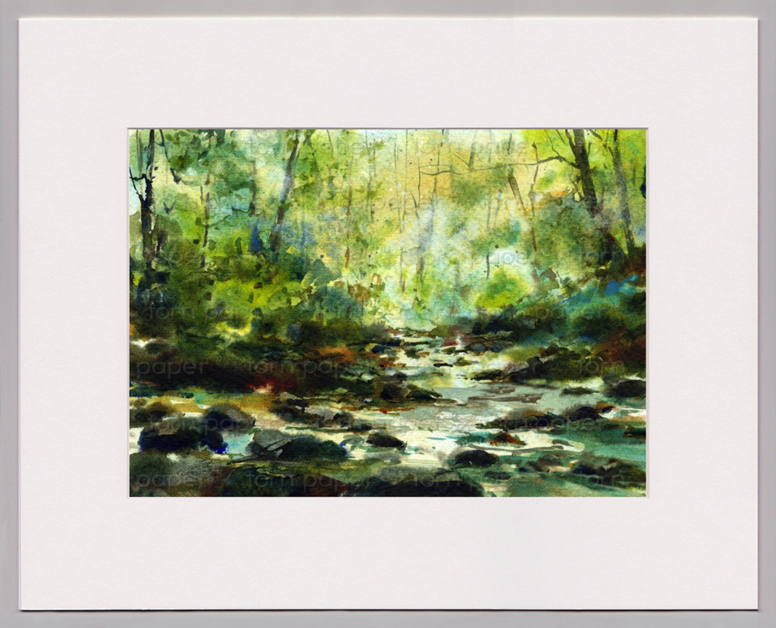 Spring Song - WATERCOLOR PRINT of an Original Painting by Linda Henry ...