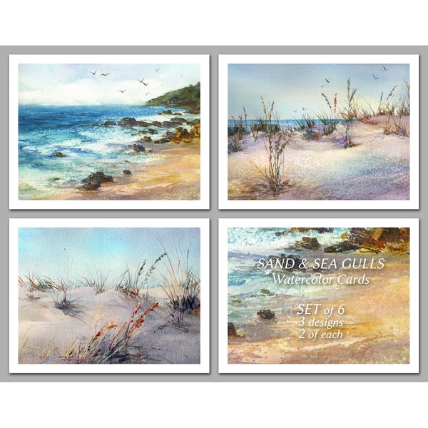 Beach Note Cards - Etsy