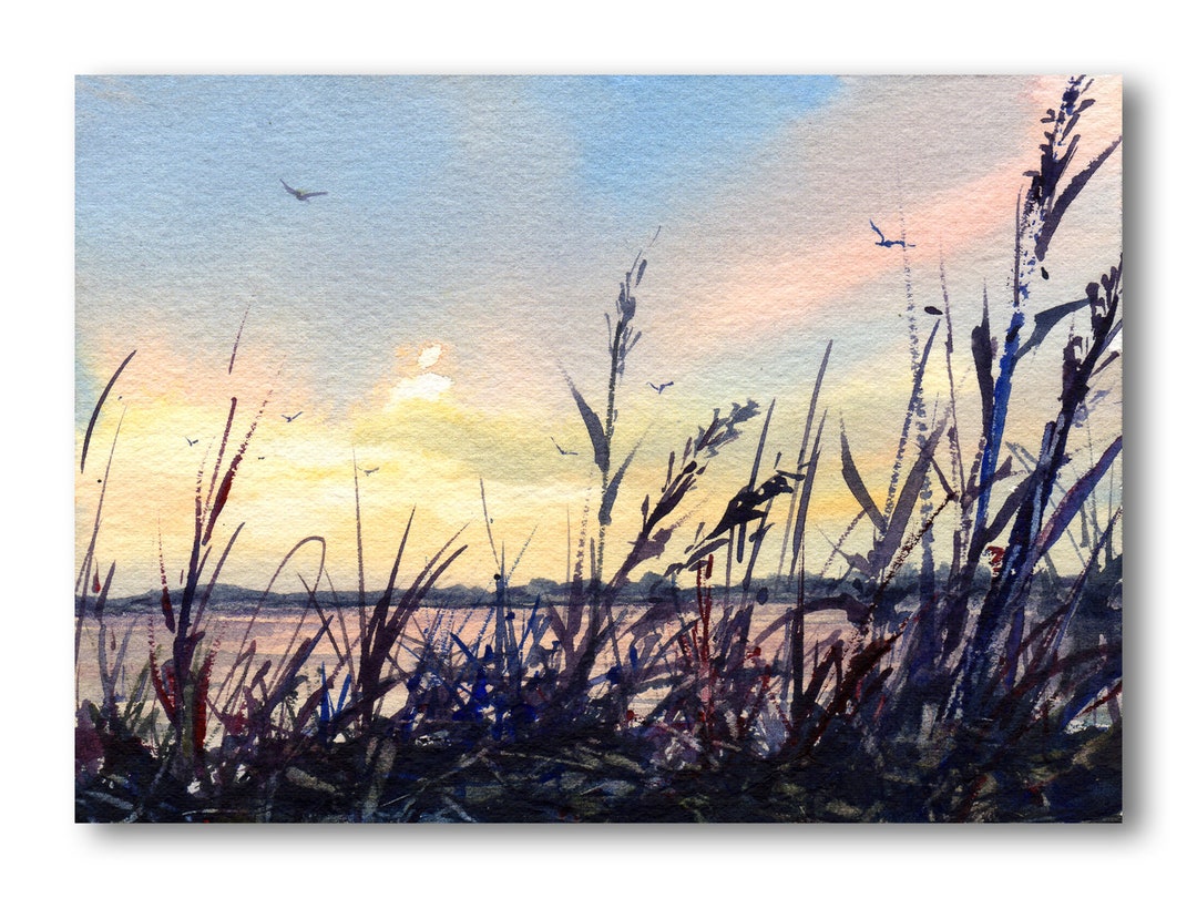 The Promise of a New Day WATERCOLOR PRINT of a Painting by - Etsy