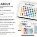 Oracal 651 Custom Editable Color Chart Template for Vinyl Decal Small ...