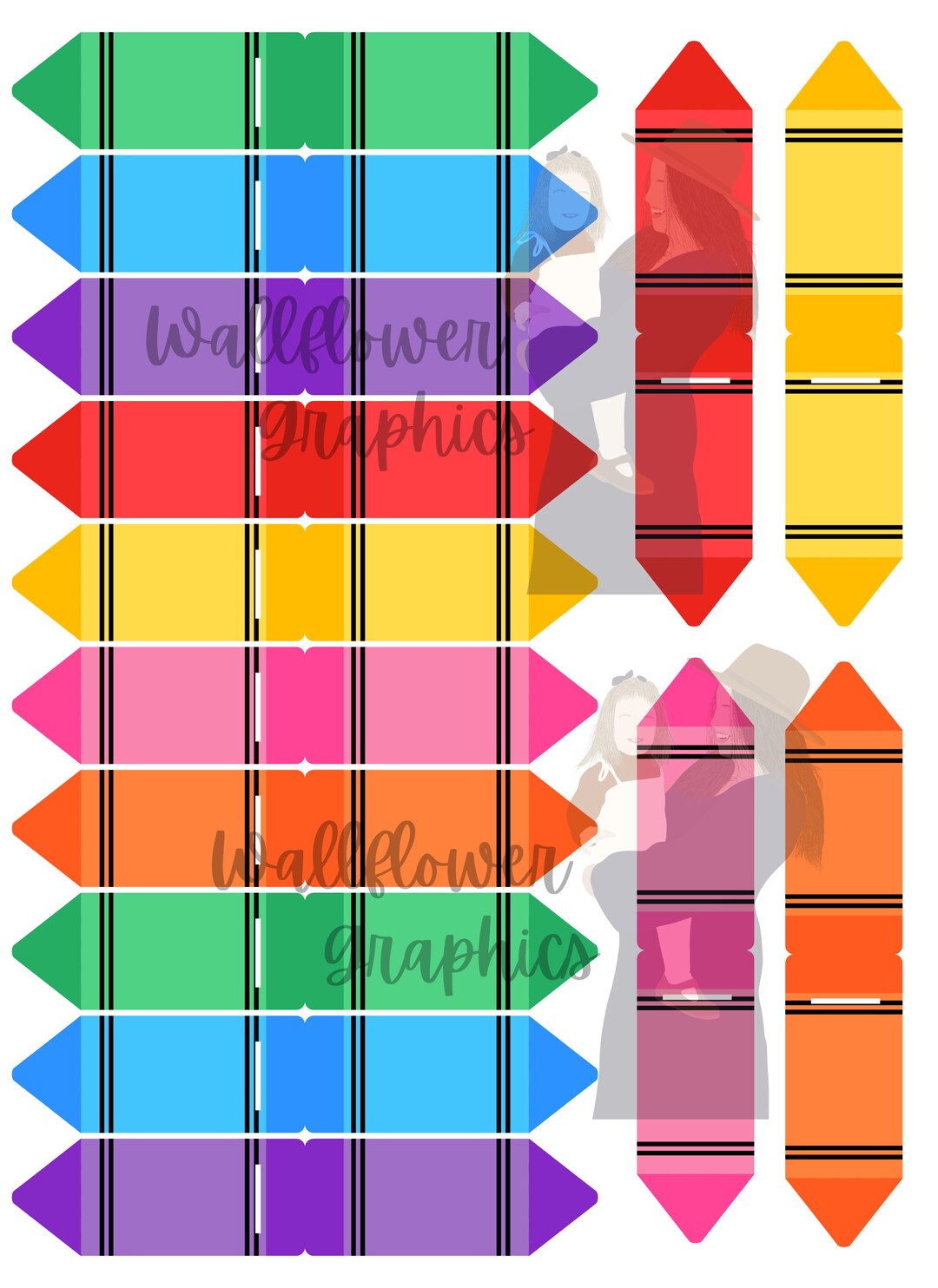 8x11 Sheet-faux Leather Crayon Snap Clip-for Custom Printing - Etsy