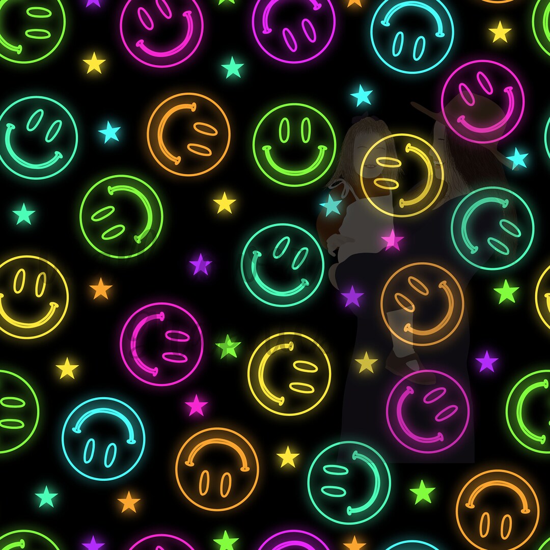 Neon Smiles - Etsy