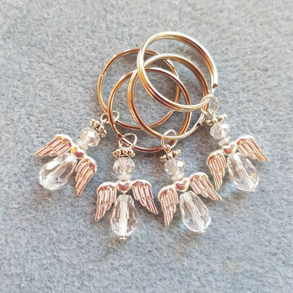 Angel Keyring - Etsy