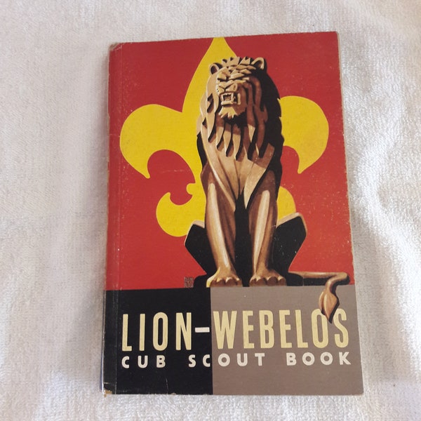 Cub Scout Book - Etsy