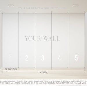 Modern Semicircle Wallpaper | Mid-century Peel & Stick Wallpaper ...
