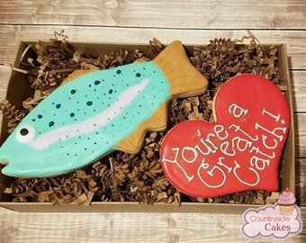 Fish cookies | Etsy