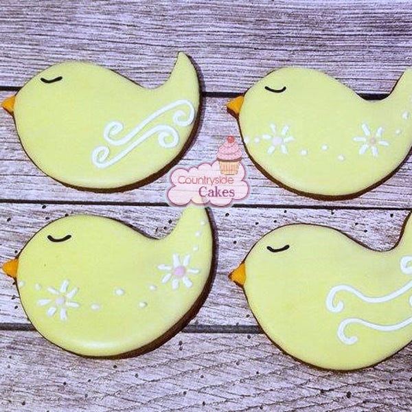 Love Bird Cookies - Etsy