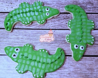 Alligator Sugar Cookies - Etsy