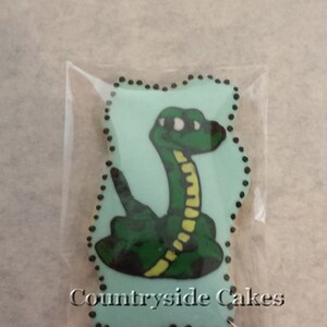 Rattlesnake Snake Decorated Sugar Cookies 1 Dozen - Etsy