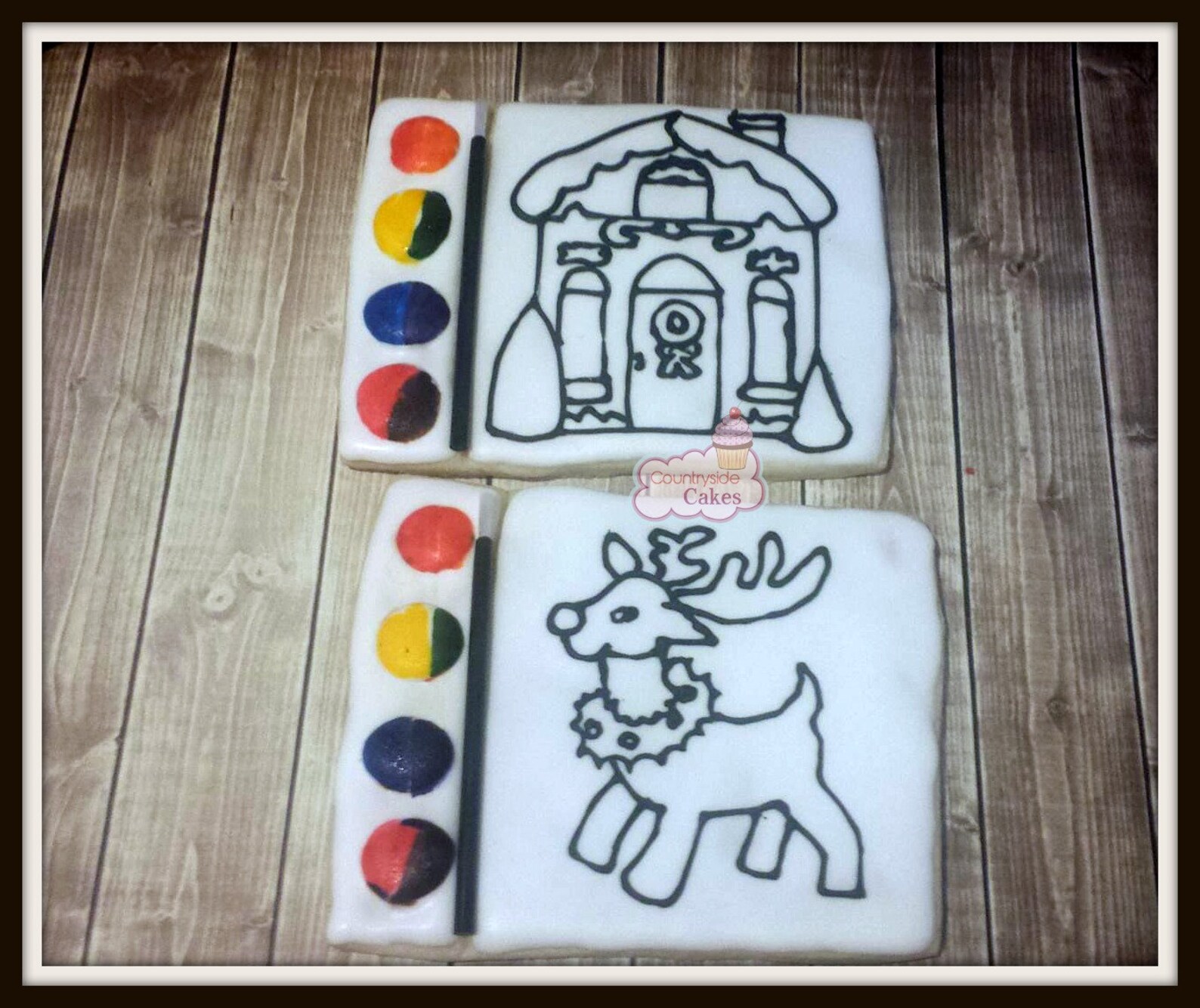 Paint Your Own/ Color Your Own Sugar Cookies 6 Cookies - Etsy
