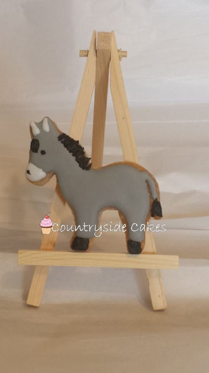 Donkey Decorated Sugar Cookies 3"-1 Dozen - Etsy