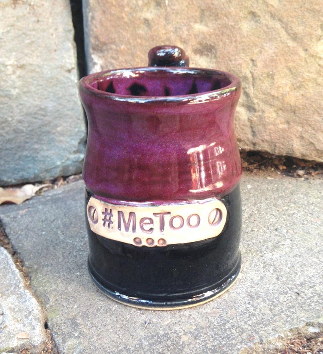 Wheel Thrown Coffee Mug #metoo - Handmade Studio Pottery - Etsy