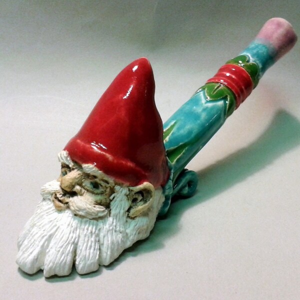 Gnome Smoking Pipe - Etsy