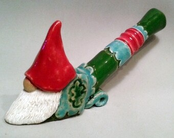 Pipe Smoking Gnome - Etsy