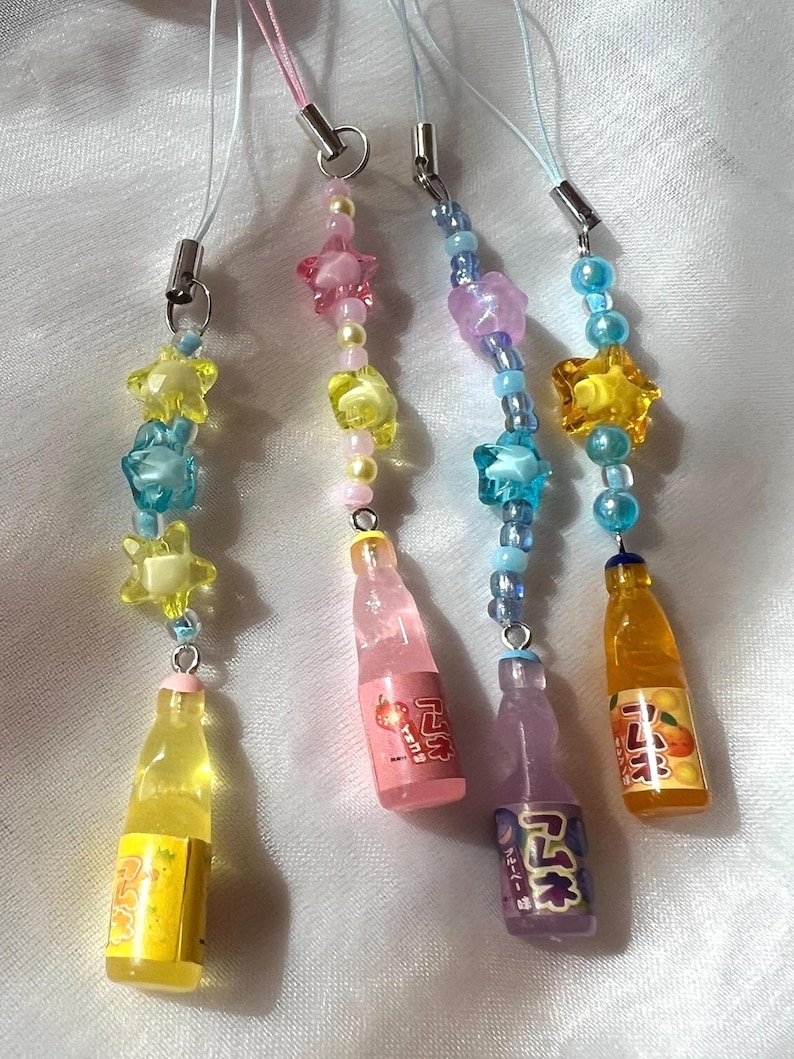 Ramune Japanese Soda Kawaii Phone Charm - Etsy